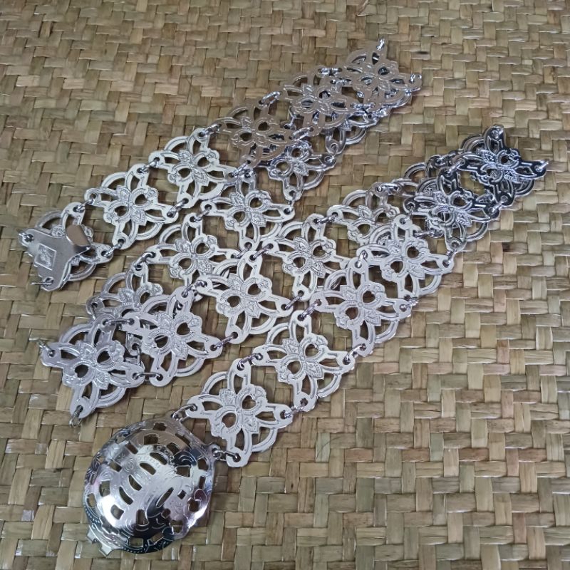 Tali pinggang besi steel belt untuk busana props pakaian kebudayaan ...