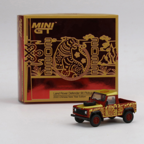 Mini GT #330 Land Rover Defender 90 Pickup 2022 Chinese New Year ...