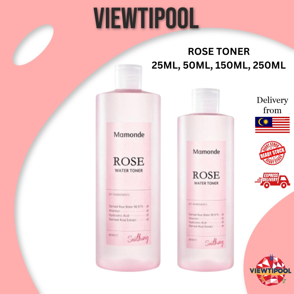 Mamonde Rose Water Toner 25ml / 150ml / 250ml - Ready in Malaysia ...