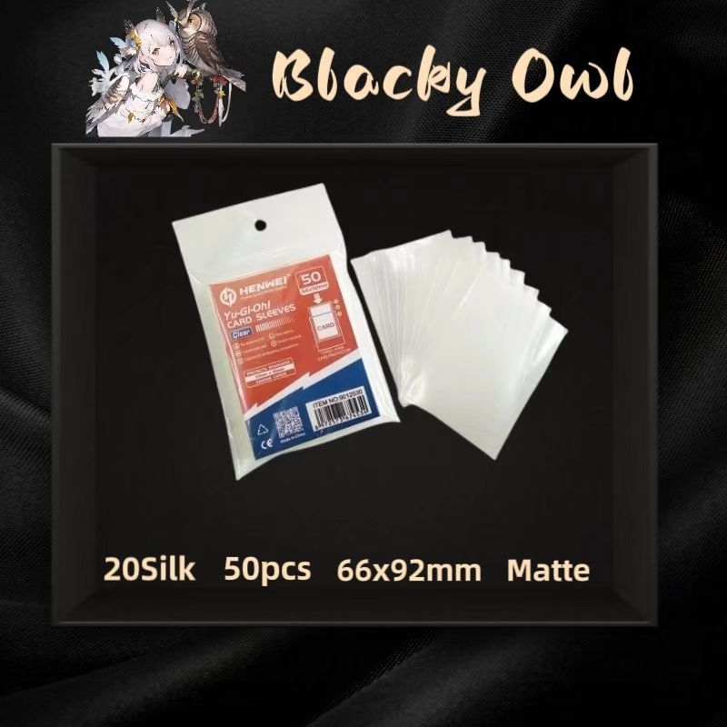 THIRD LAYER/Clear Matte/Card Sleeve/第三层卡套/前面透明/后面磨砂/游戏王YGO/宝可梦PTCG ...