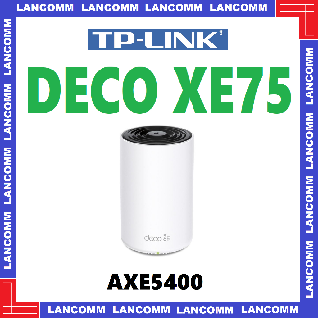TP-LINK Deco XE75 AXE5400 Tri-Band Mesh Wi-Fi 6E System Router | Shopee Malaysia