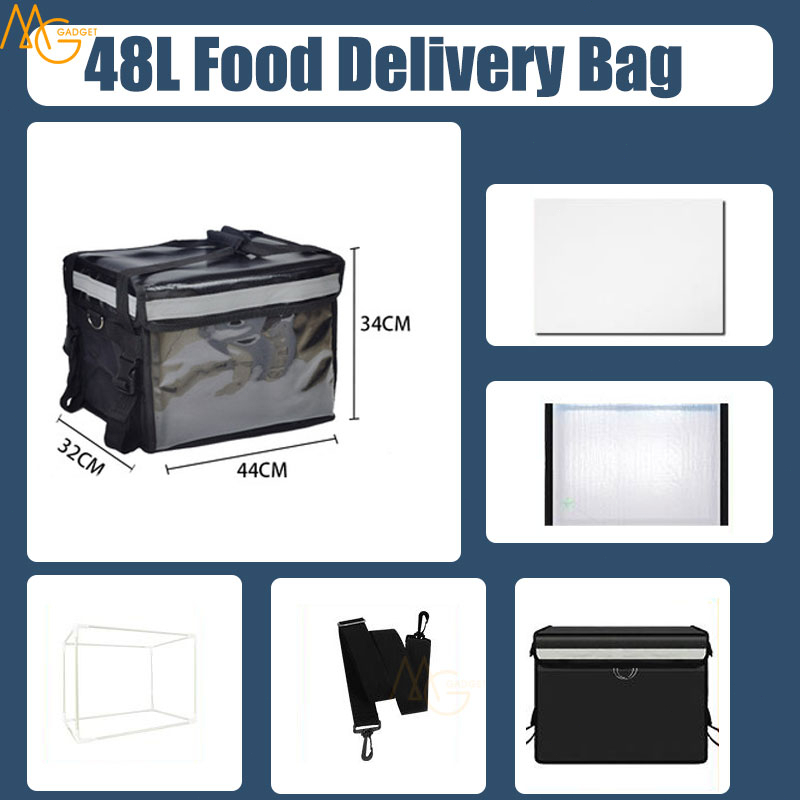 Food Delivery Bag 32L/48L/62L Beg Foodpanda Beg Food Insulation Bag ...