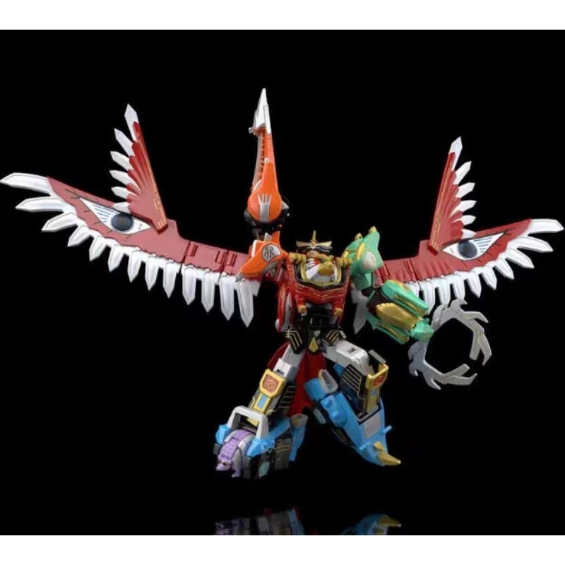 Original SHODO Hyakujuu Sentai Gaoranger Icarus assembly model kit ...