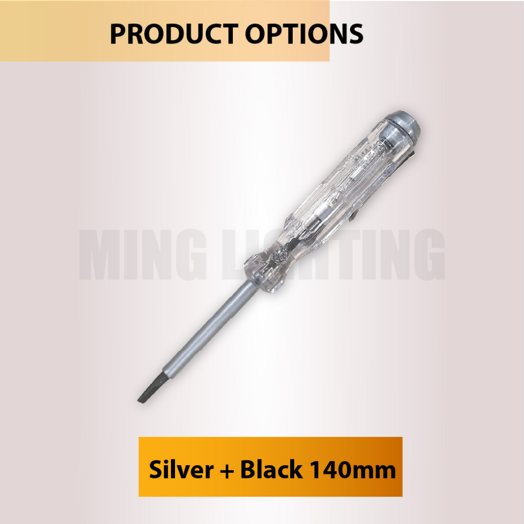 Flat Head Electrical Test Pen Electrician AC Voltage Detector Pens ...