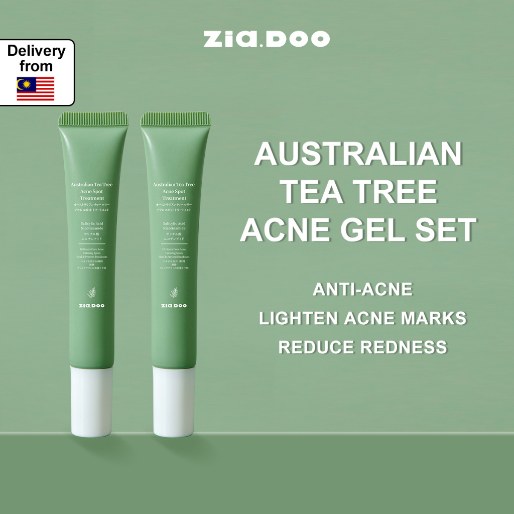 ZIA.DOO Tea Tree Acne Gel Anti-Acne Gel Remove Acne Marks & Treatment Oil Control Niacinamide ...