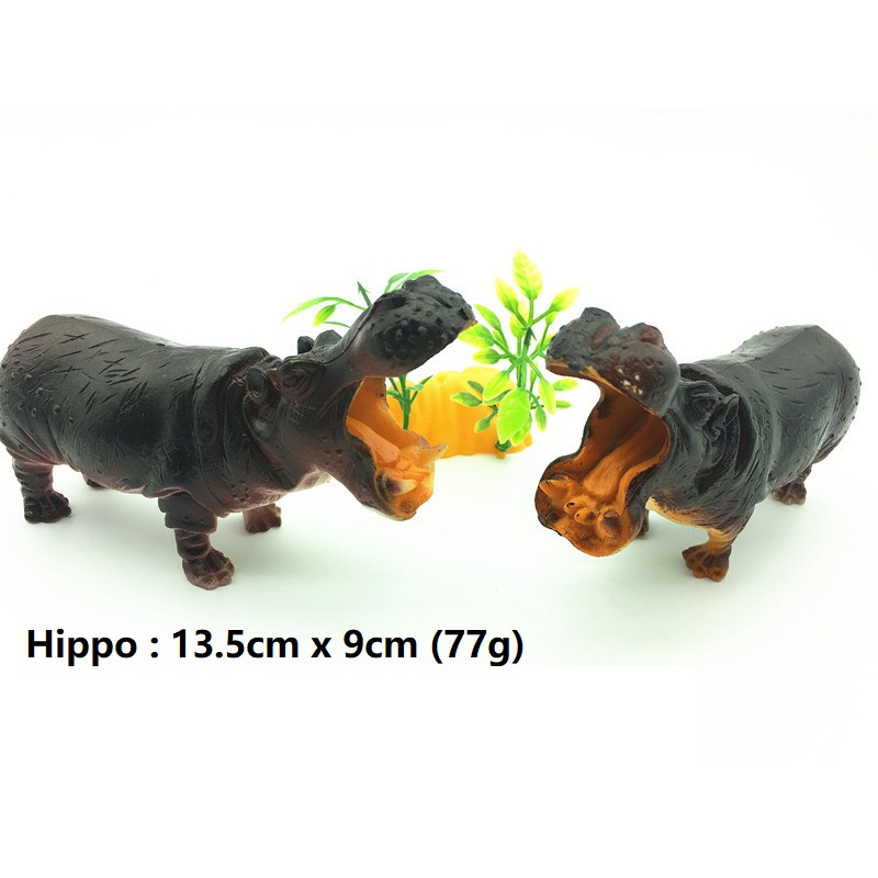 Rubber Animal Figure Toy for Kids Realistic Wild Animal Farm Animal ...