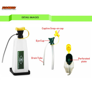 500ml Durable Emergency Squeeze Eyewash Bottle (Without Solution ...