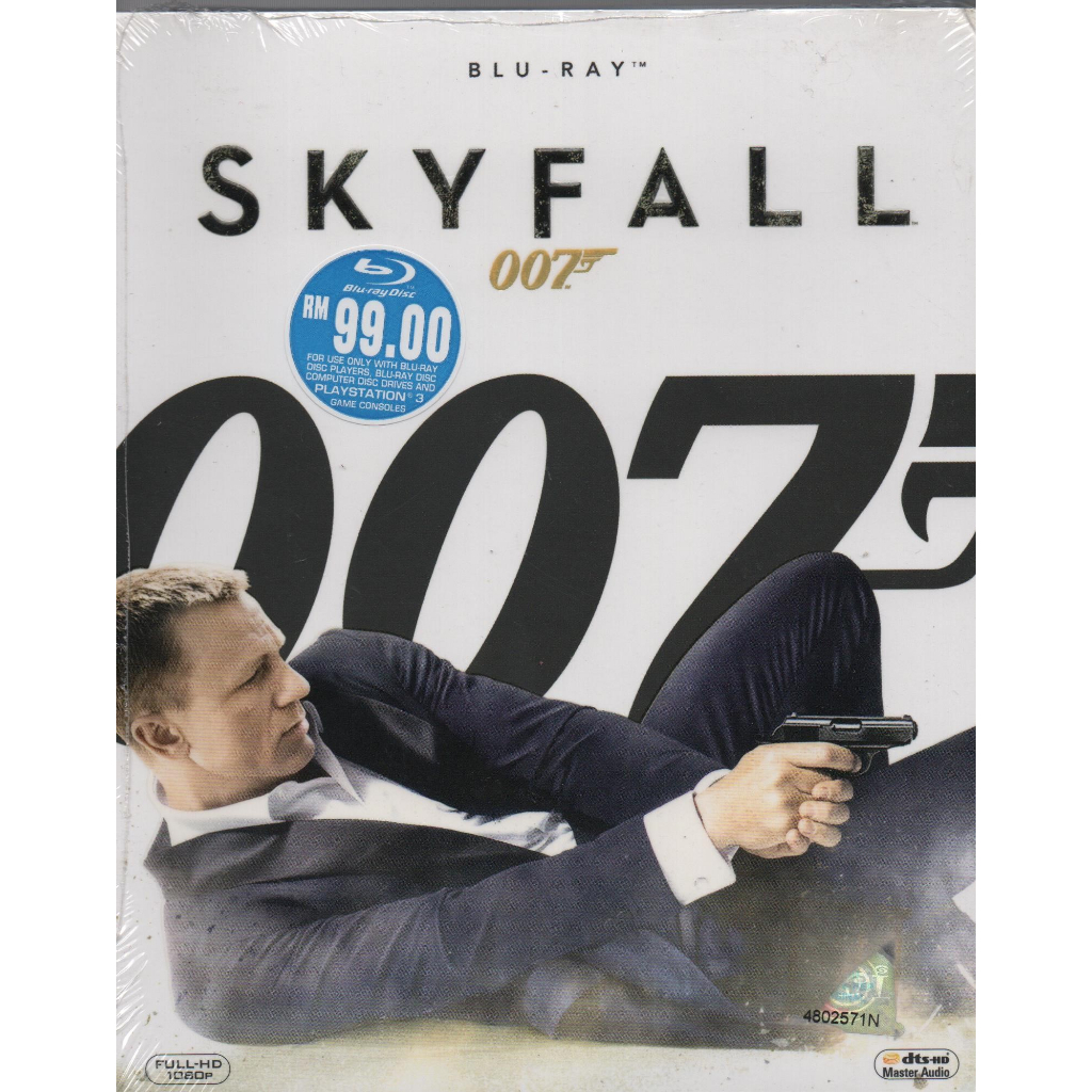 Blu-Ray Disc 007 - Skyfall (2012 Film) | Shopee Malaysia
