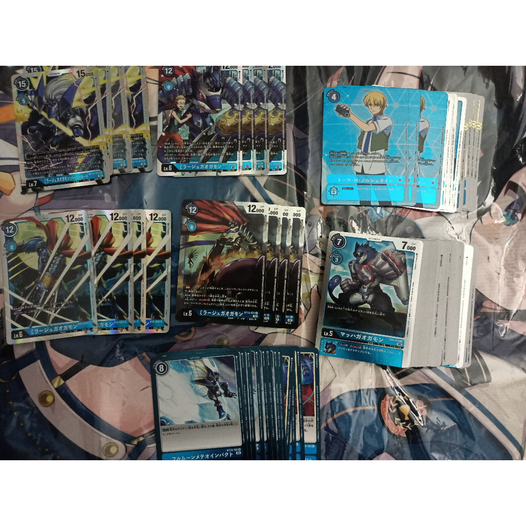 Digimon Card Game MirageGaogamon gaomon Gaogamon Digimon savers Deck ...