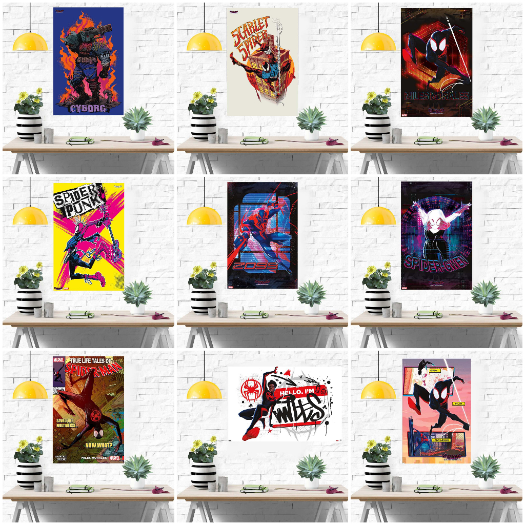 Spider-Man: Across the Spider-Verse A3 Poster & A3 Frame Wall ...