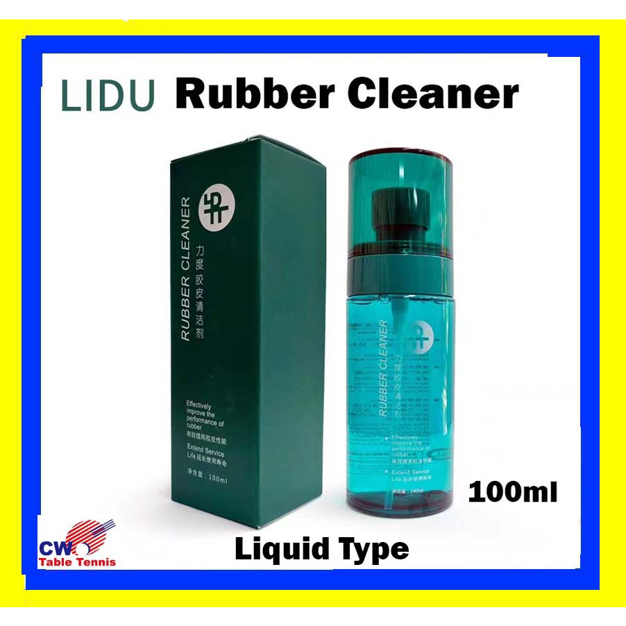 Lidu Cleaner Table Tennis Rubber Cleaner Spray Liquid Type Ping Pong ...