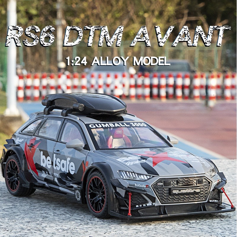 AUDI RS6 Limited Edition Model Kereta1:24 Scale Alloy Diecast Model Car ...