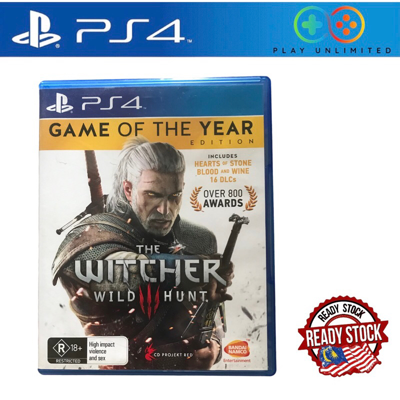 PS4 The Witcher3 | The Witcher 3 | The Witcher III - Used PS4 Game ...