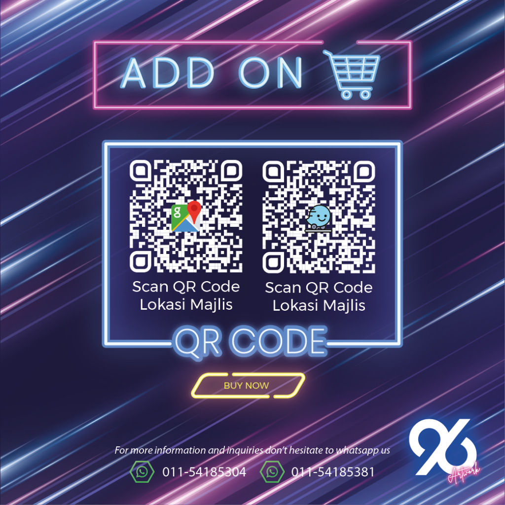 ADD ON SERVICE - QR CODE | Shopee Malaysia