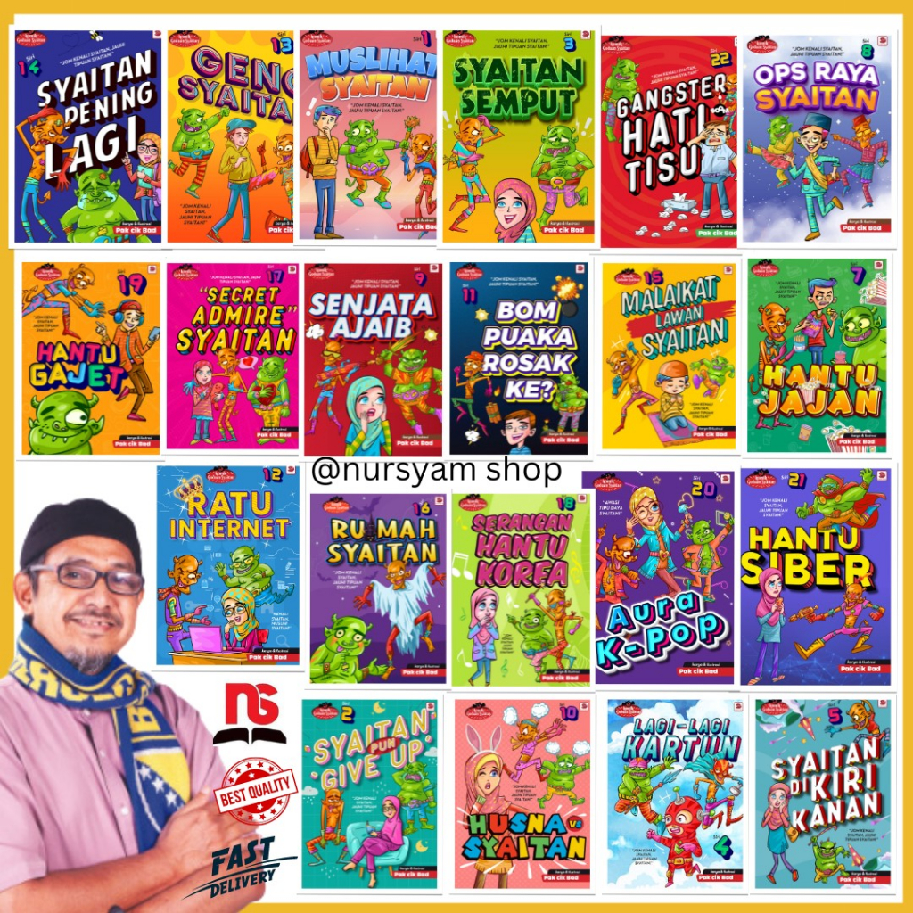 Komik Godaan Syaitan Berwarna-warni Padat Dengan Mesej Banyak Kisah ...