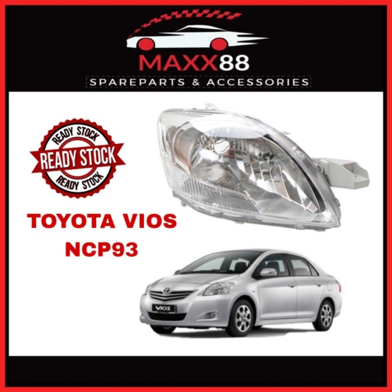 TOYOTA VIOS NCP93 HEAD LAMP BUANTAN TAIWAN | Shopee Malaysia
