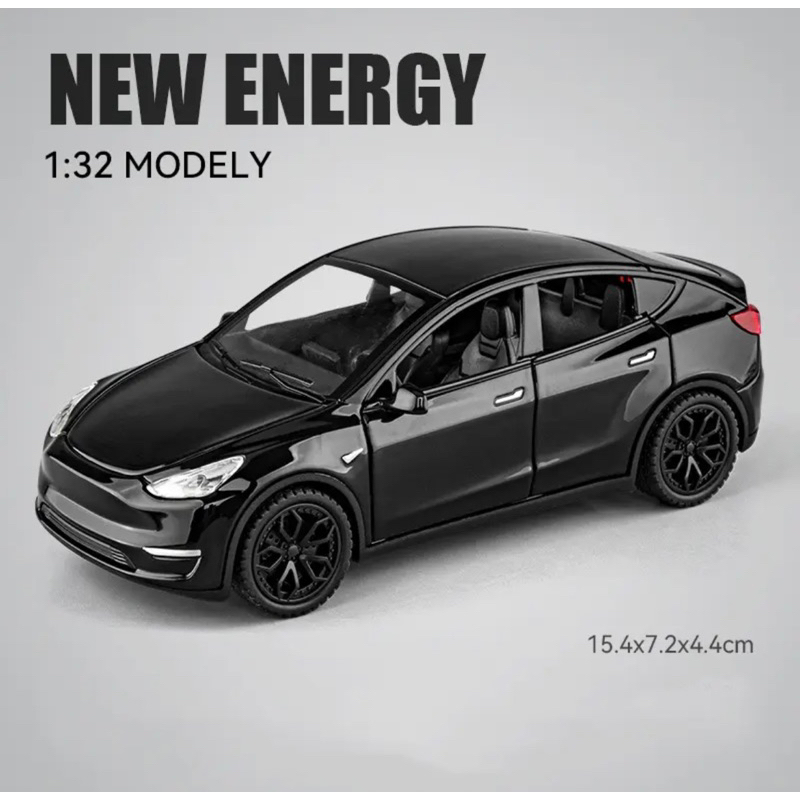 FEO Tesla Model Y SUV Diecast Car Model Pull Back Car Diecast Model Toy ...