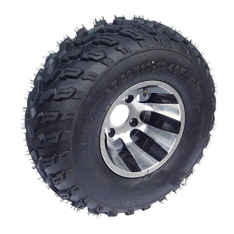 atv rim Dan tayar 10 inch 4 hole PCD 110 for mikilion 9 inch | Shopee ...