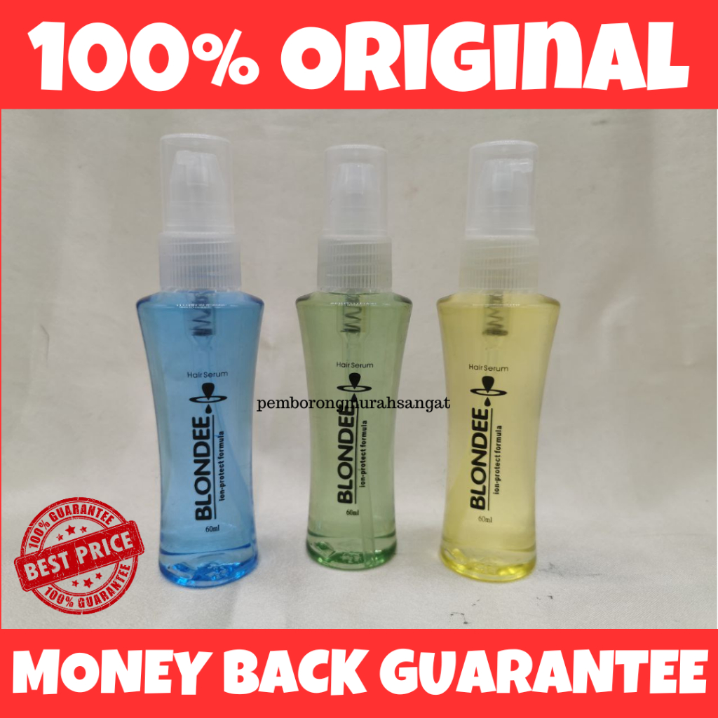 BLONDEE HAIR SERUM 60ML ORANGE YELLOW GREEN BLUE || ION PROTECT FORMULA ...