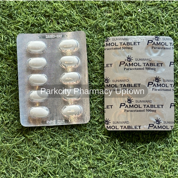 Sunward Pamol Paracetamol 500mg 10s | Shopee Malaysia