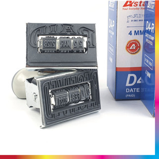Astar Date Stamp - Received / Paid with date D4-P / D4-R | Shopee Malaysia