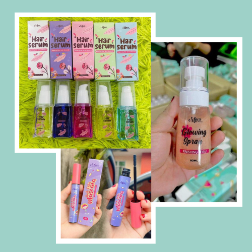 Myca Hair Serum | Lash Mascara | Glowing Spray | Keratin Hair Spray 100 ...