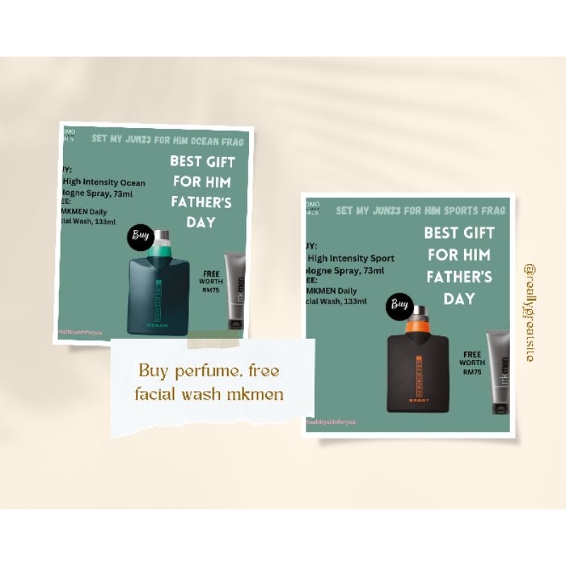 JUNE 2023 PROMOTION‼️ READY STOCK 🔥🚀 MKmen perfume fragrance FREE ...