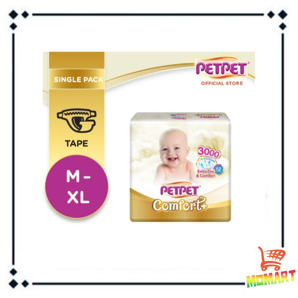 PetPet Comfort+ Tape - M60 / L50 / XL40 (1 Pack) | Shopee Malaysia