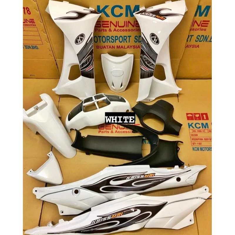 COVERSET MODENAS KRISS MR1 / MR2 / MR3 2023 DESIGN API | Shopee Malaysia