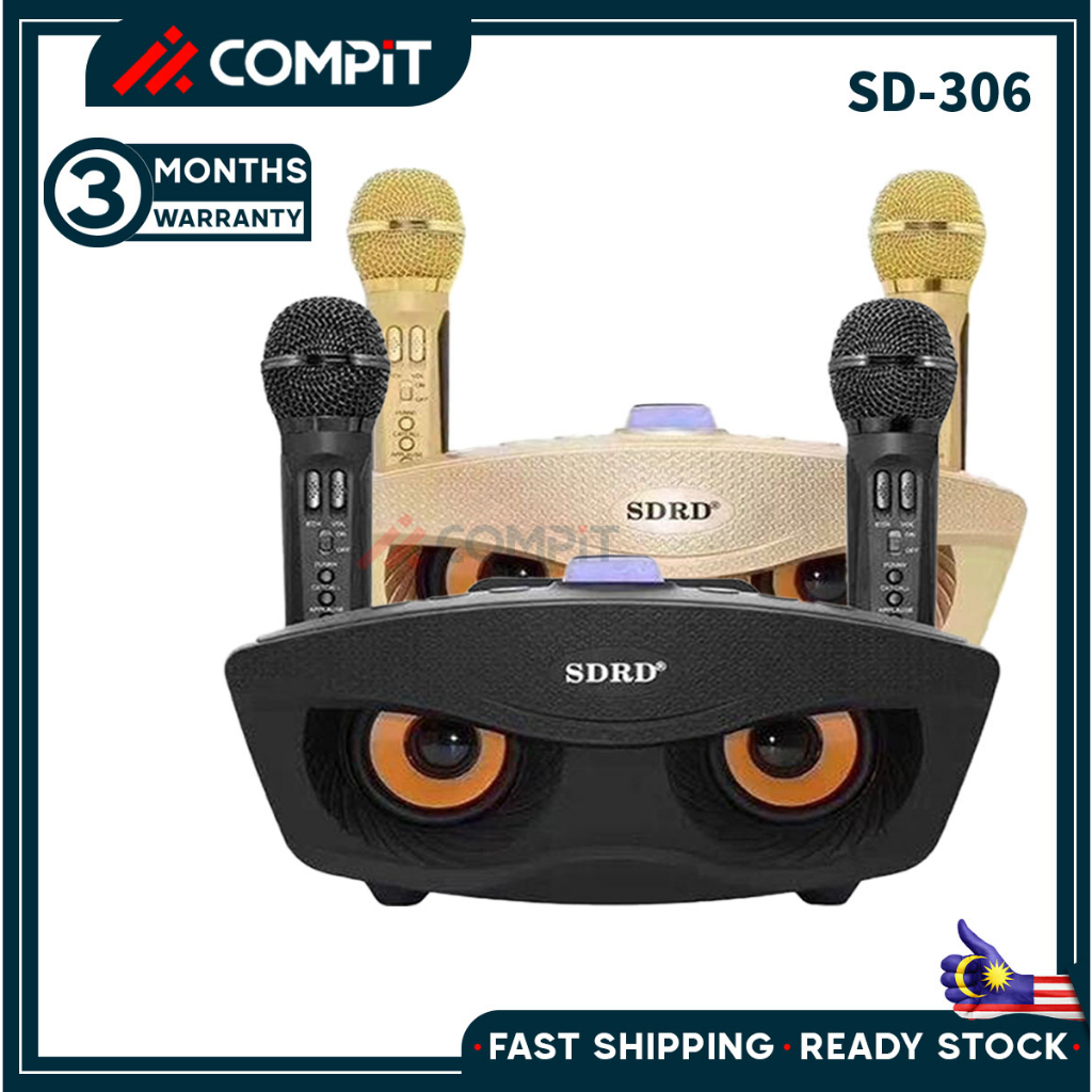 Portable Sound Speake With Dual Microphone Bluetooth 5.0 Strong Bass ...