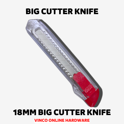 RINGO High-Quality Big Cutter Knife 18mm Cutting Utility Knife Plastic ...