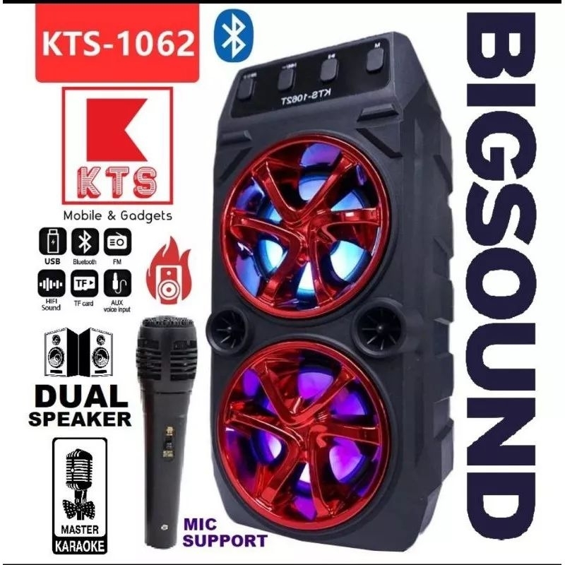 Ready Stock!! KTS-1096 KTS1062 Kts1526 Wireless Portable Bluetooth ...