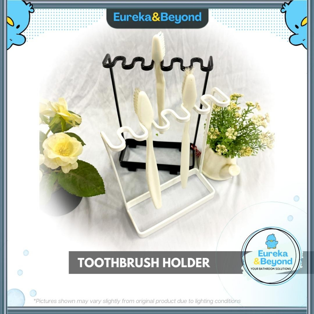 𝗧𝗢𝗢𝗧𝗛𝗕𝗥𝗨𝗦𝗛 𝗦𝗧𝗔𝗡𝗗 for Bathroom Toothbrush Rack Holder Minimalist Design ...