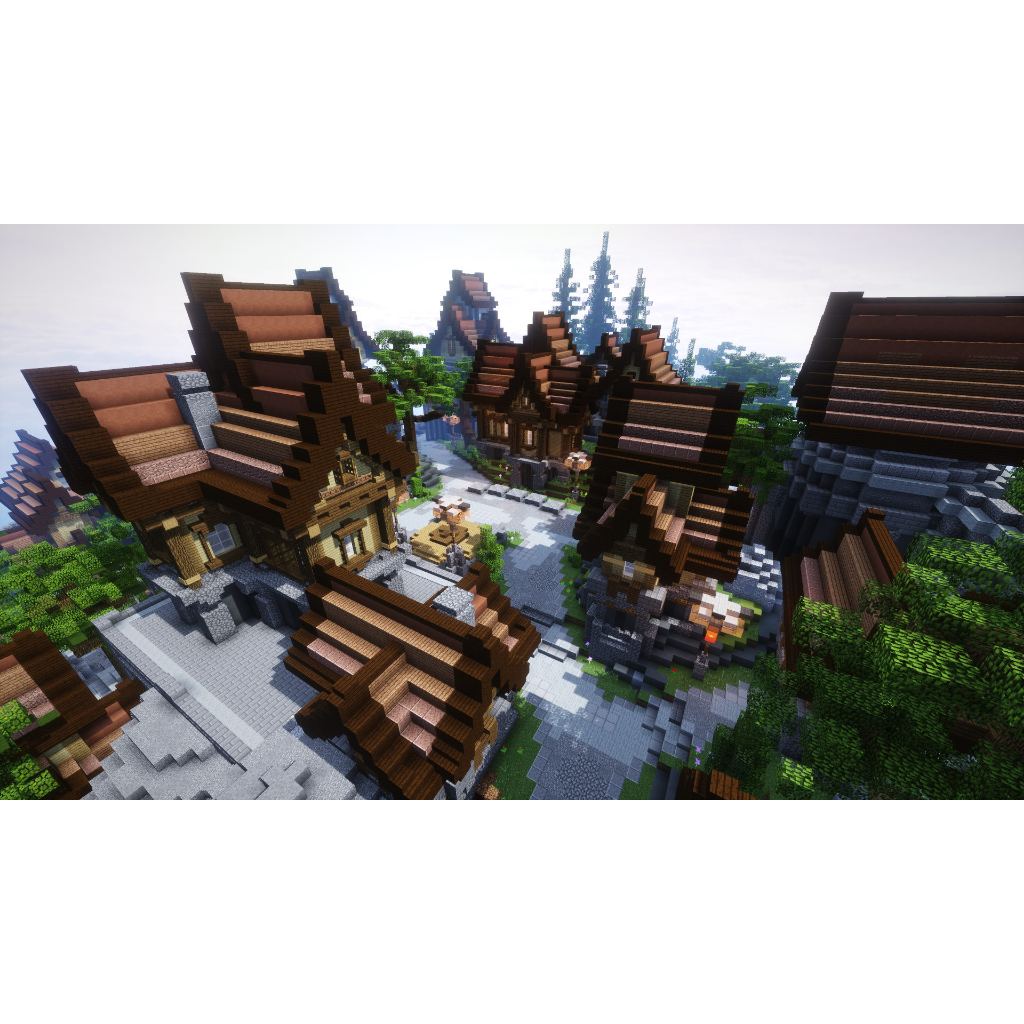 COUNTRYSIDE LOBBY - HUGE SPAWN/LOBBY // MEDIEVAL // VILLAGE ...