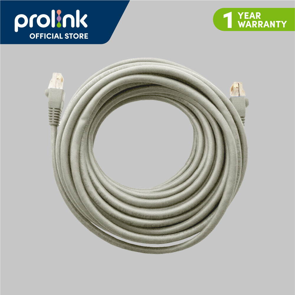 Prolink CAT6 Network Ethernet Cables (50M/100M) (Blue/Grey) CAT6-CCA ...