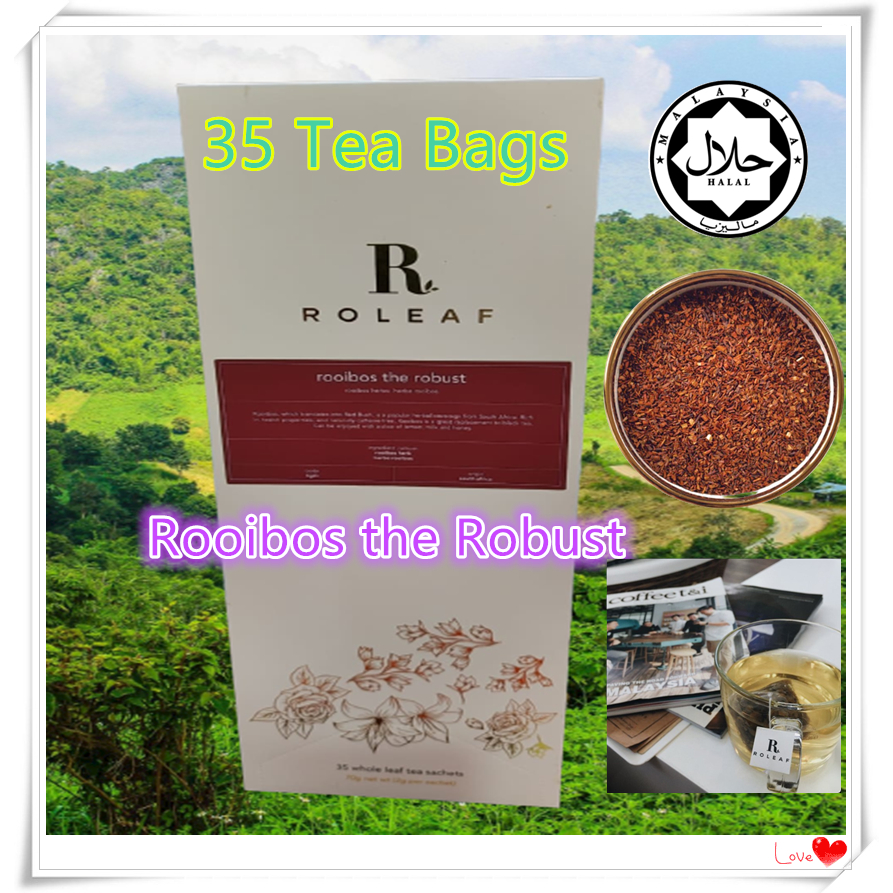 Roleaf Uncang Teh 35 Sachets High Quality Whole Leaf Premium Teas 7 ...
