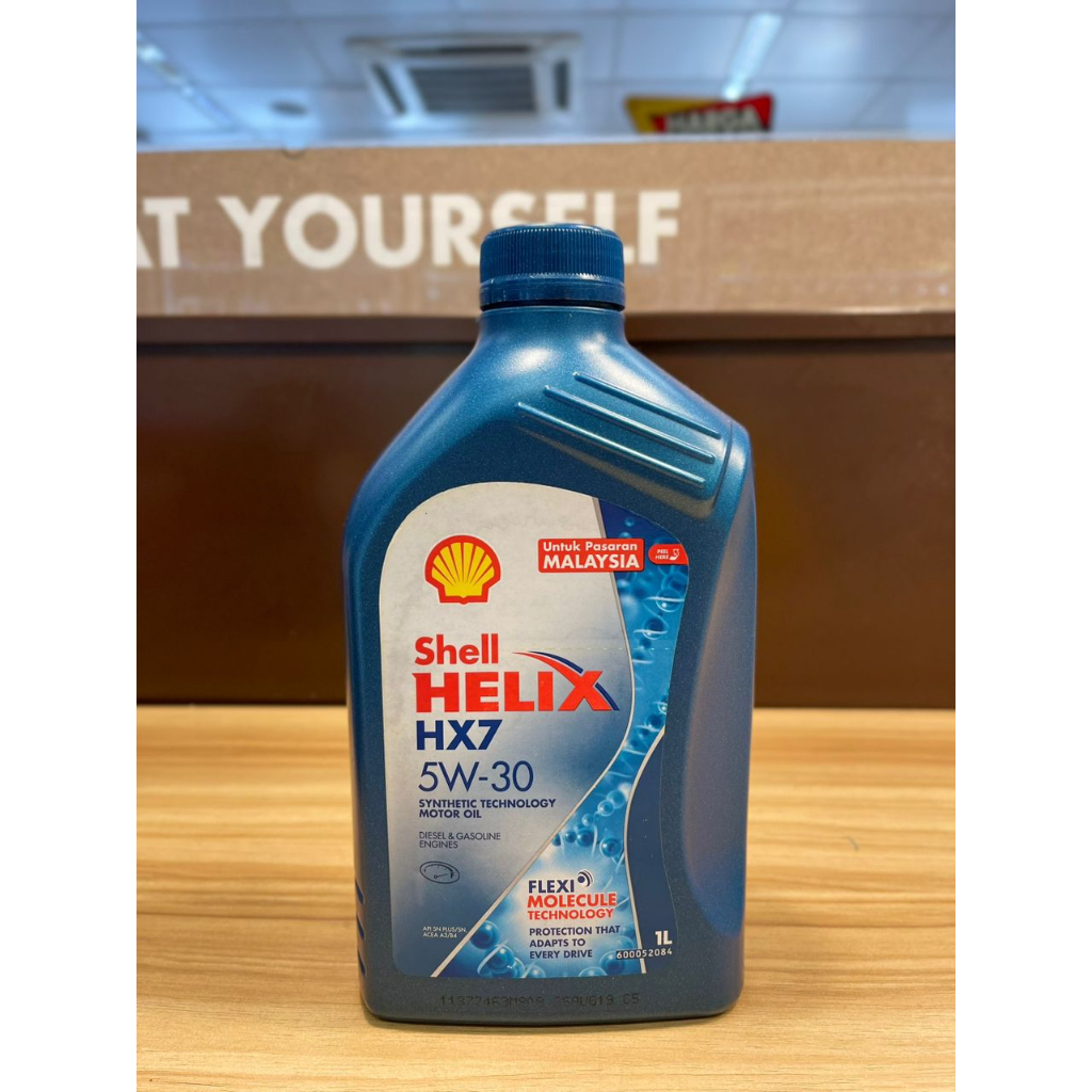 SHELL HELIX HX7 5W-30 (1L) (100% ORIGINAL LUBRICANT OIL FROM PETROL ...