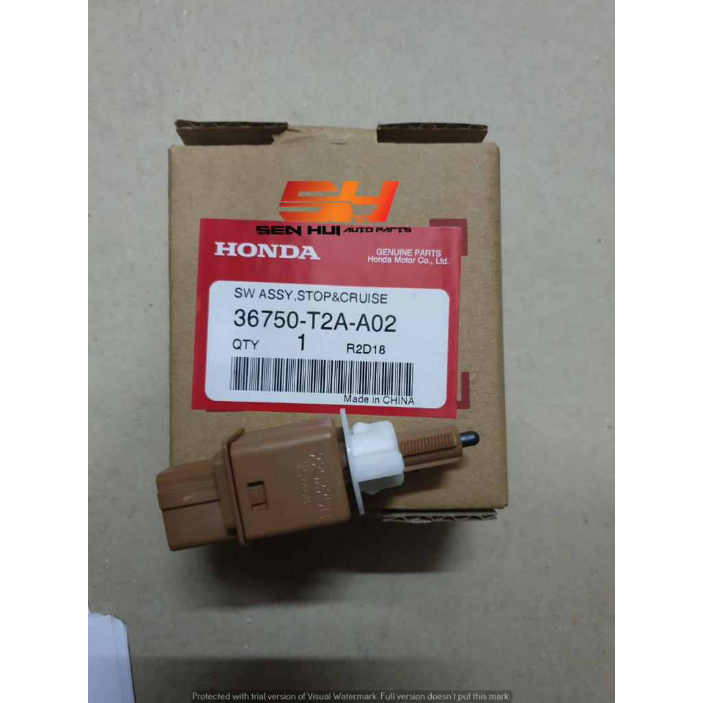 Honda BRV / Civic / 36750-T2A-A02 BRAKE SWITCH Genuine Parts | Shopee ...