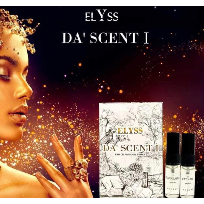 Elyss Perfume Da Scent I Unisex | Shopee Malaysia