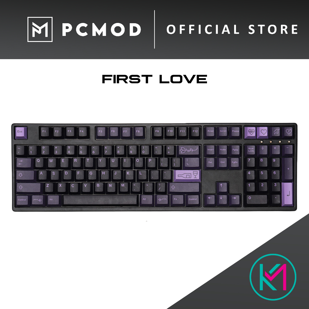First Love | Cherry Profile Keycaps | PCMOD x KEYMOD | Shopee Malaysia