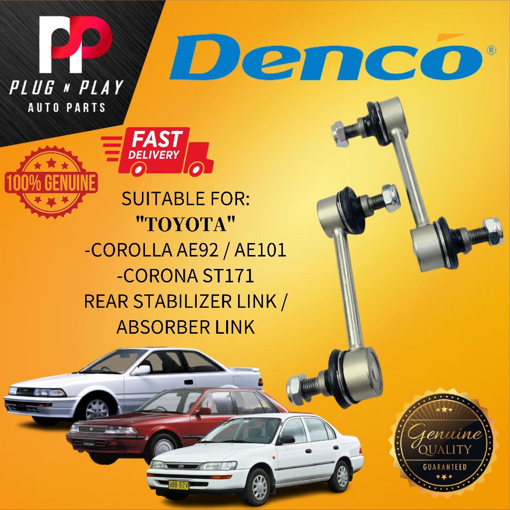 TOYOTA COROLLA AE92 / AE101 , CORONA ST171 DENCO REAR STABILIZER LINK ...