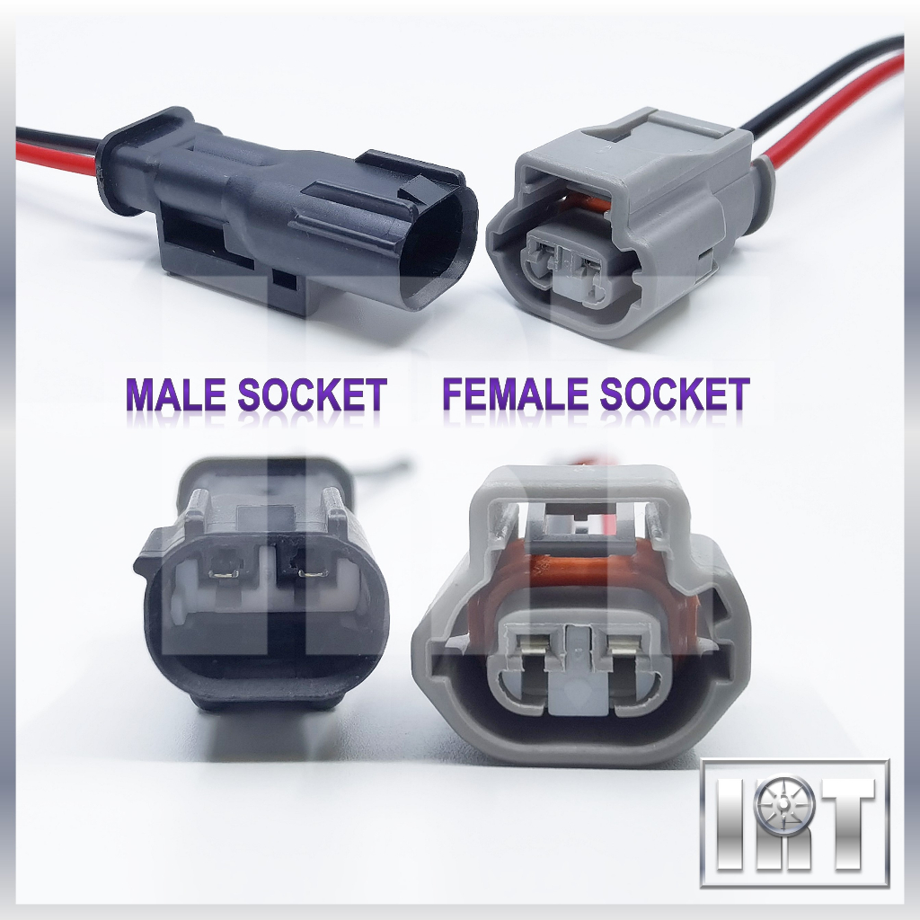 2 Pin Rear ABS Sensor Socket Hilux Vios NCP93 Altis Corolla ZZE121 ...