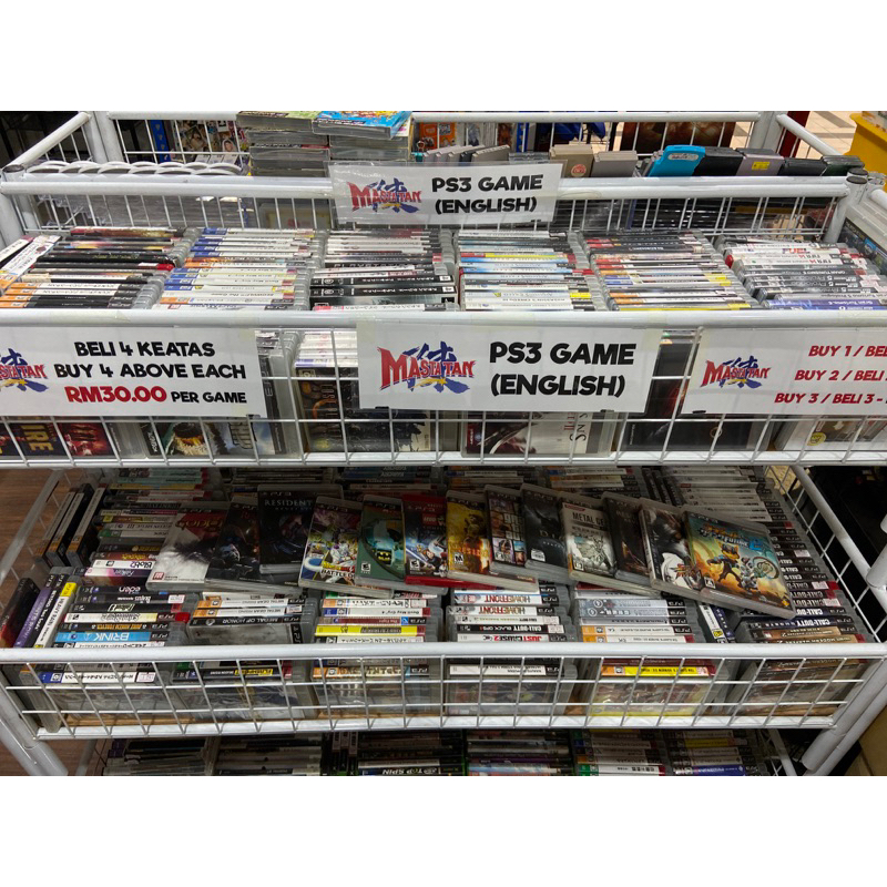 PS3 english Game ESRB/PAL/CERO Part 1 | Shopee Malaysia