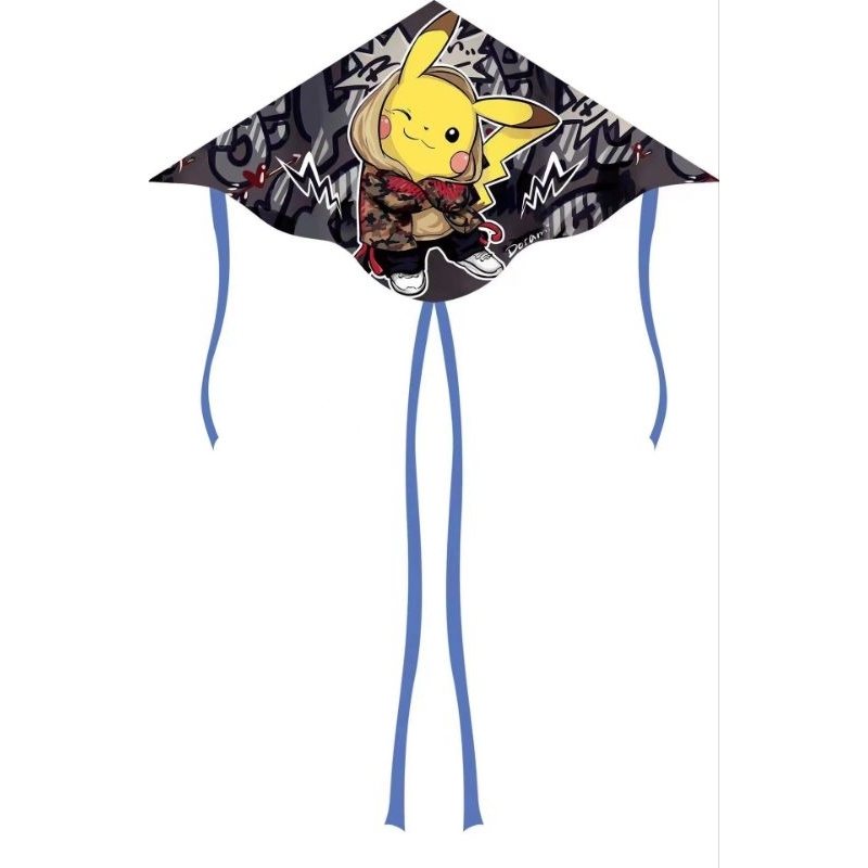 🪁Busy Kids🪁Kite/layang-layang/Kuromi Pikachu Ultraman Capybara Elsa ...