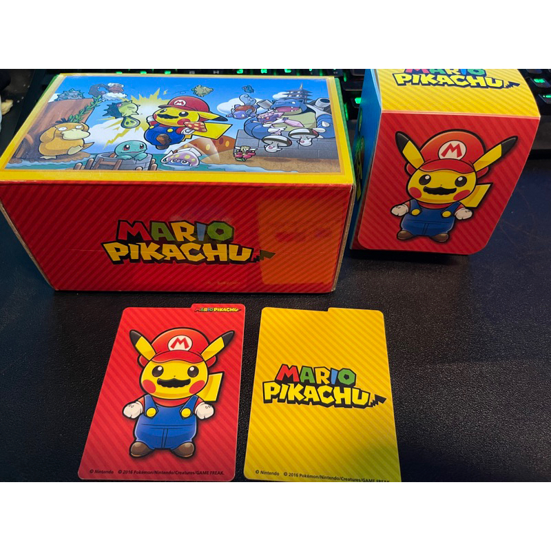 Pokemon Pikachu Poncho Mario Box Accessories | Shopee Malaysia