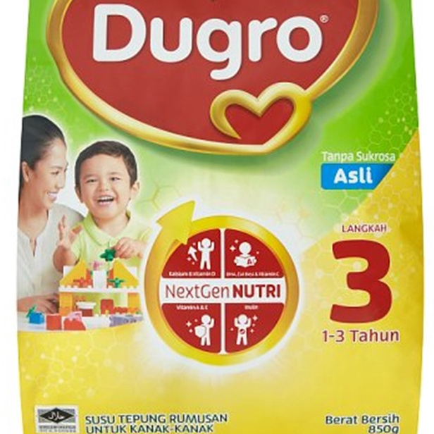Dugro 3 850g ASLI | Langkah Step3 Dumex Dupro 1-3 tahun years Plain ...