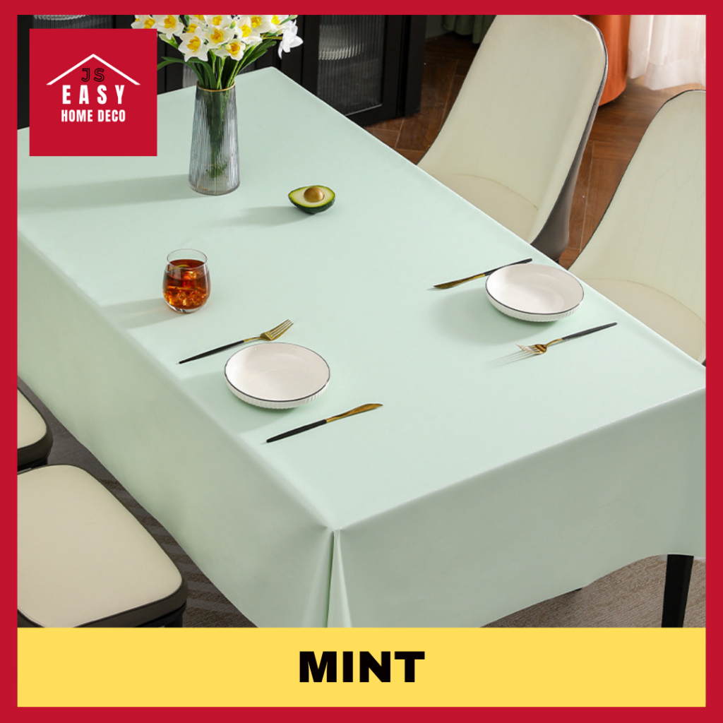 Table Cloth Dining Table Cover PVC Kitchen Picnic Mat Nordic Decoration ...
