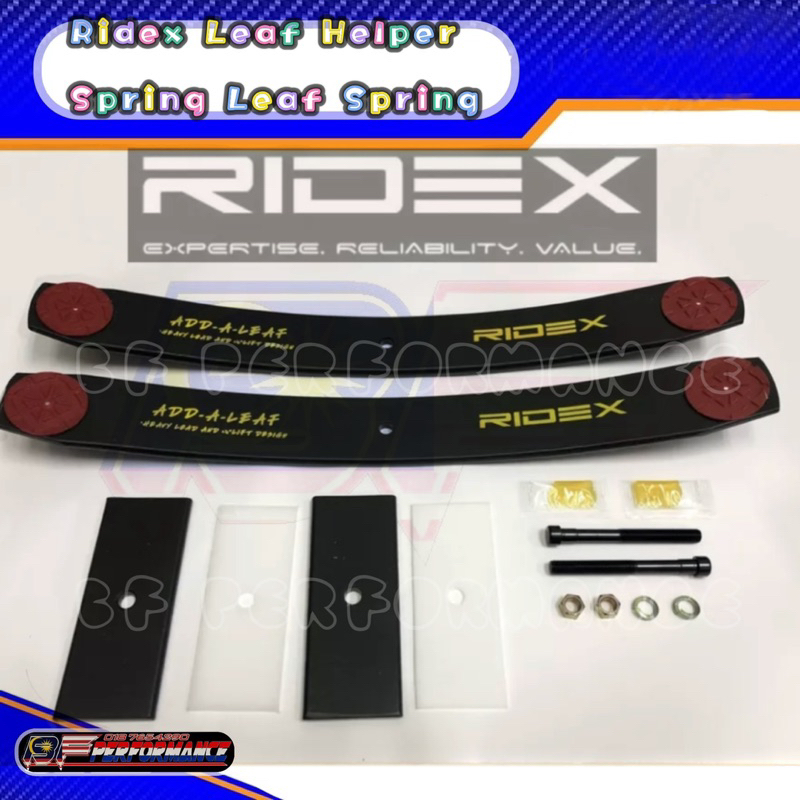 Ridex 4X4 Lift Up 2 Inch 9.5mm Thick Add A Leaf Helper Spring Leaf ...