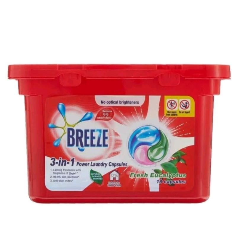 Breeze 3in1 Power Laundry Capsules / WashMii 5 in 1 Laundry Capsules ...