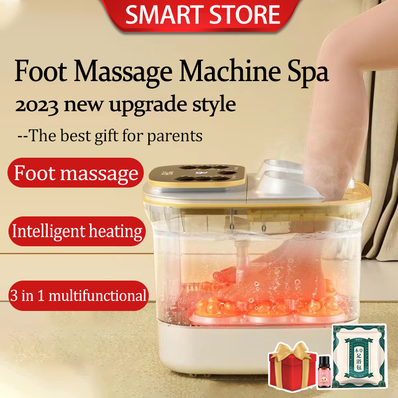 Foot Massage Machine Detox Spa Foot Bath Heating Foot 自动足浴按摩机泡脚桶足浴盆泡脚盆 ...